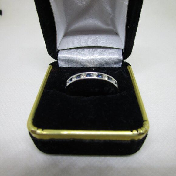 Jewelry | Infinity Channel Set Stone Band | Poshmark